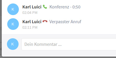 Audio- und Videoanrufe (inkl. Bildschirmübertragung)