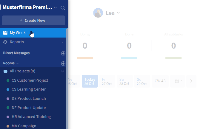 Working with Project Rooms: Project Details + Portfolios