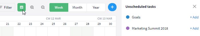 Module Timelines: This is how to work with the Gantt view